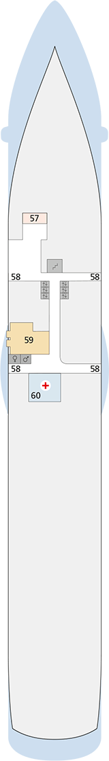 AIDAmar Deckplan & Kabinen-Plan