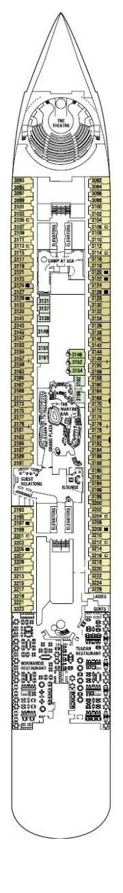 Celebrity Beyond Deck plan & cabin plan