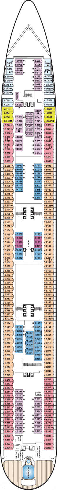 Queen Mary 2 Deckplan & Kabinen-Plan