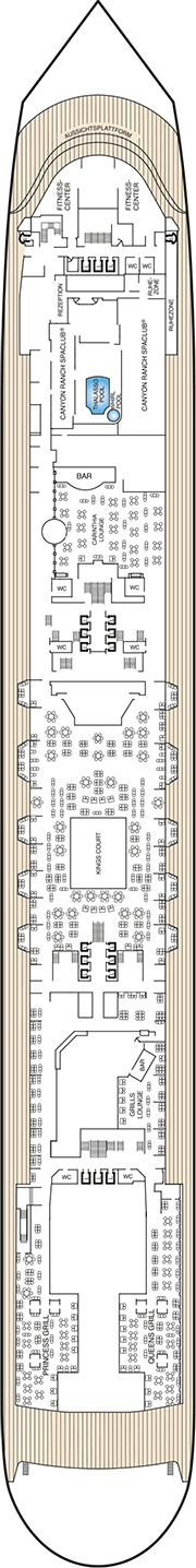 Queen Mary 2 Deckplan & Kabinen-Plan