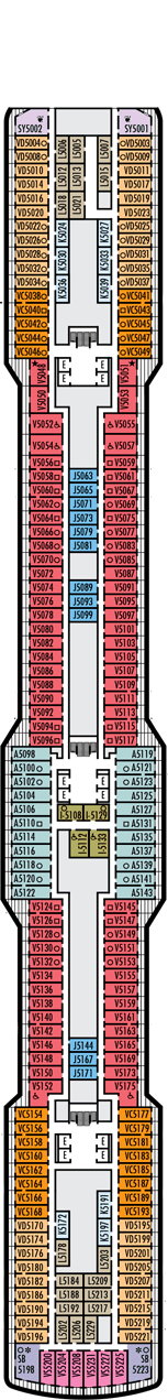 Nieuw Statendam Deckplan & Kabinen-Plan
