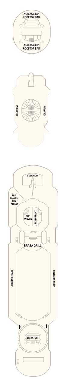 Sovereign Deck plan & cabin plan