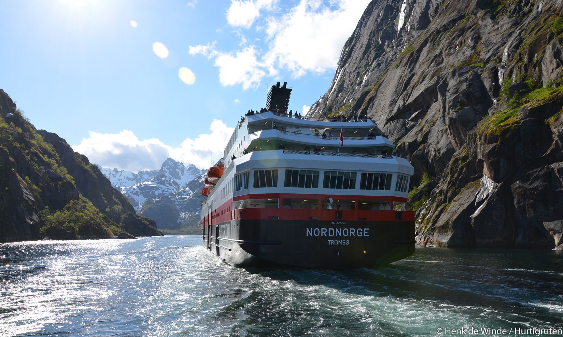 MS Nordnorge Schiff von Hurtigruten | Alle Bilder & Routen